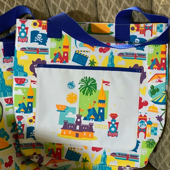 Disney | Bags | Authentic Disney Park Durable Tote Bag | Poshmark